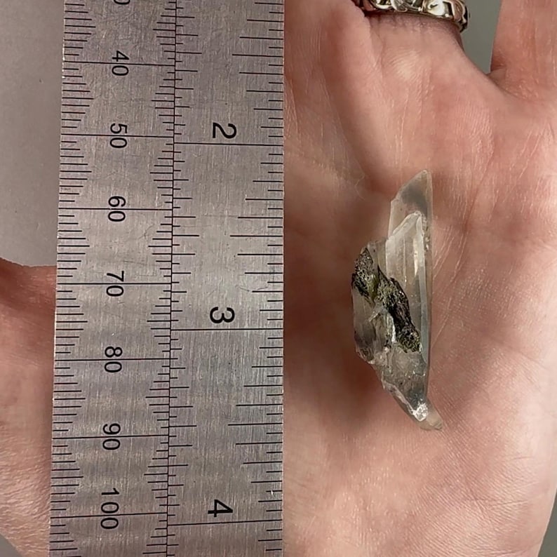 Rare Blue Phantom Malawi Smoky Quartz Cluster - Riebeckite Amphibole ...