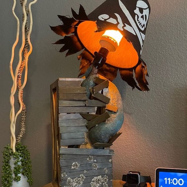 Pirate Lamp - Etsy
