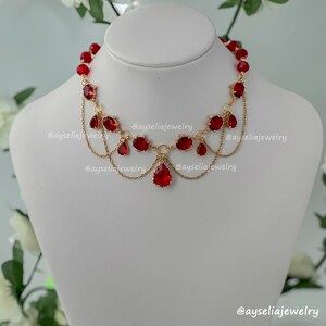 Royalcore Necklace, Bridgerton Jewelry, Bride Jewelry, Coquette ...