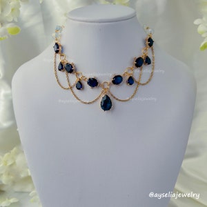 Royalcore Necklace, Bridgerton Jewelry, Bride Jewelry, Coquette ...