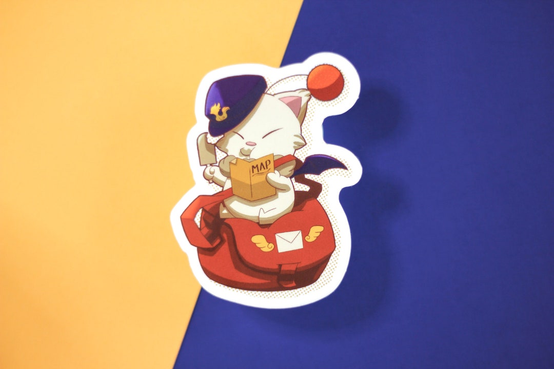Moogle Mail, Final Fantasy, Video Game, Vinyl, Sticker, Moogle, Mail ...