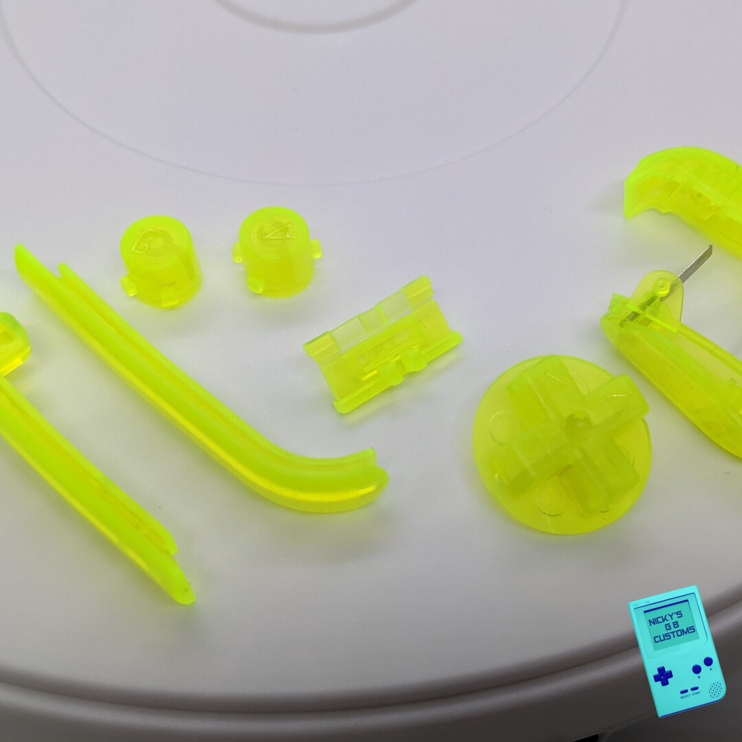 BRAND NEW Game Boy Advance Buttons Choose Your Color! TRANSLUCENT Usa ...