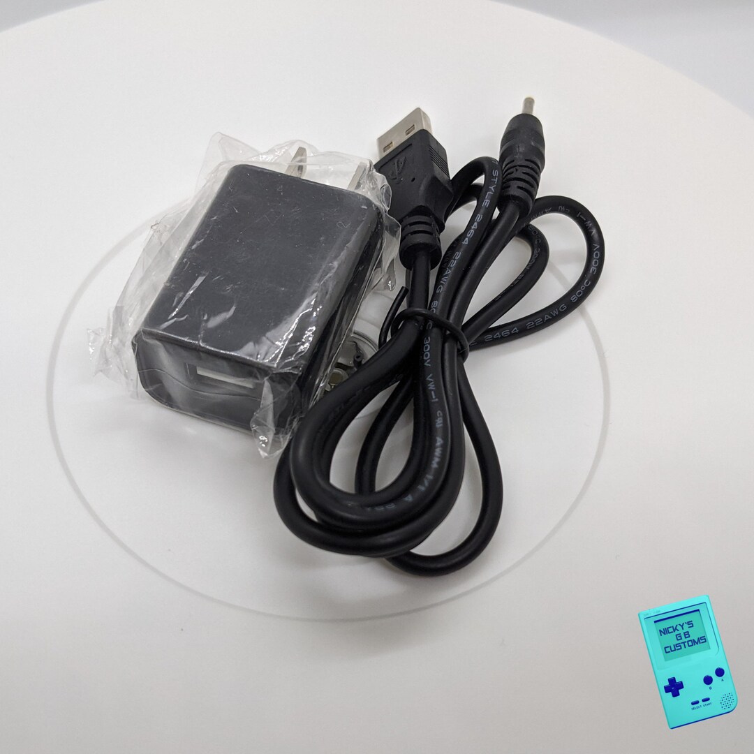 Game Boy Color Game Boy Pocket GBC GBP 5V 1A USB Charger and Cable ...
