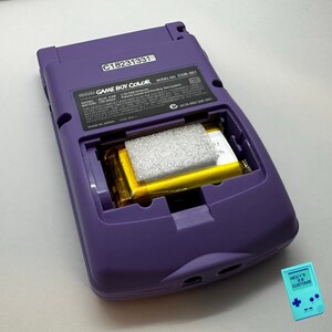 Game Boy Color Pro Mod Funny Playing IPS Giltesa USBC Rechargeable ...