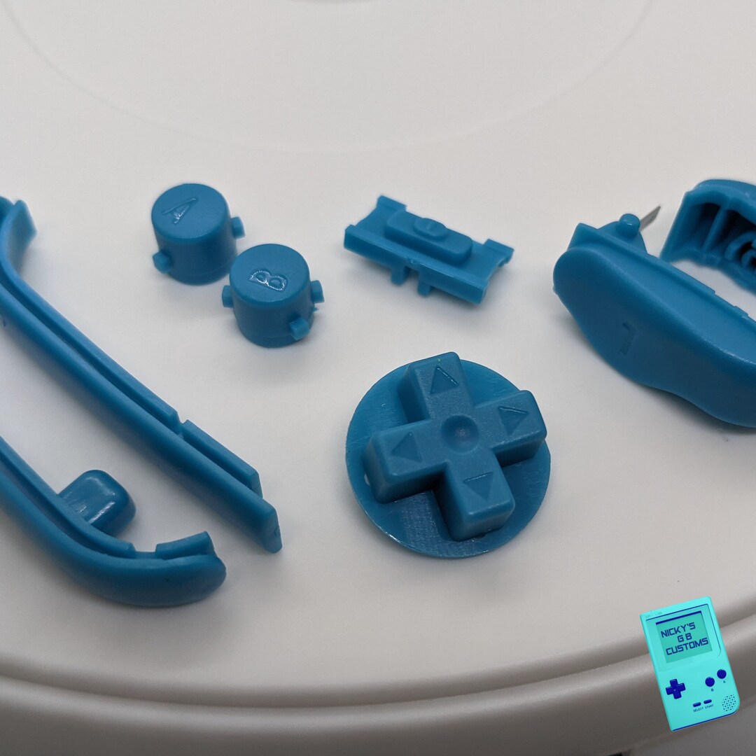 BRAND NEW Game Boy Advance Button Set Choose Your Color! SOLID Colors ...