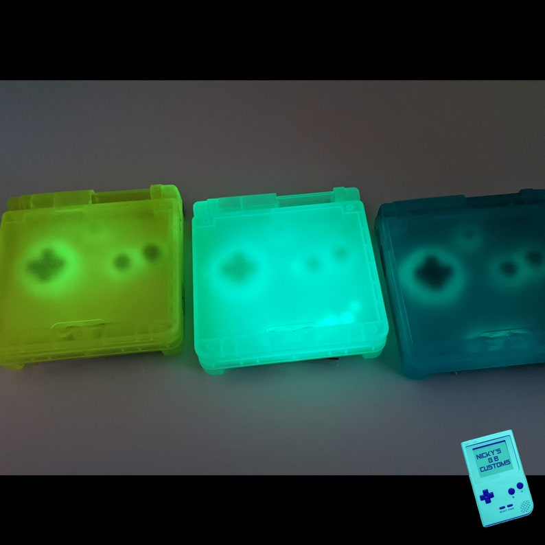 BRAND NEW Very High Quality IPS Ready! Game Boy Advance Sp Clear Shell ...