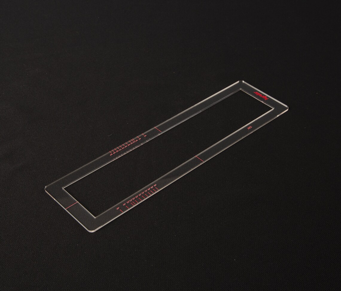 Handmade Calligraphy Ruler Set Makes Drawing Calligraphy - Etsy