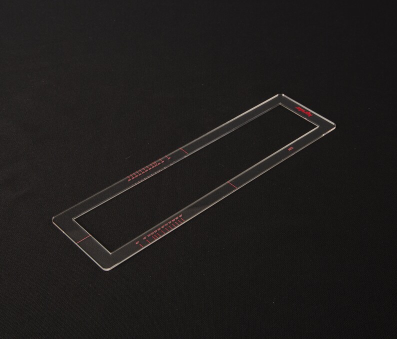 Handmade Calligraphy Ruler Set Makes Drawing Calligraphy - Etsy