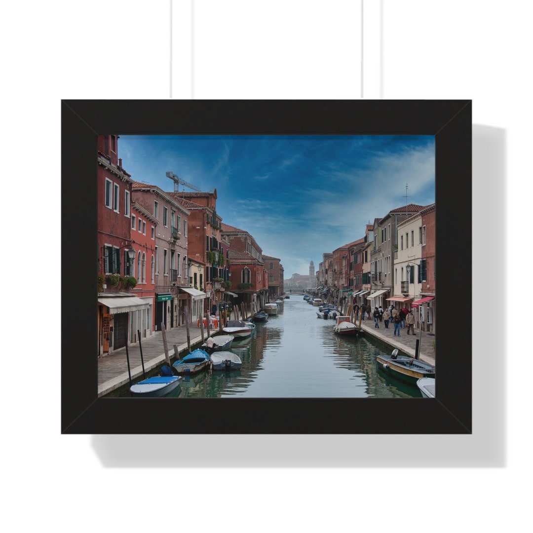 Murano, Italy Framed Horizontal Fine Art Photography Poster - Etsy