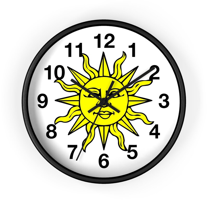Sun Clock - Etsy