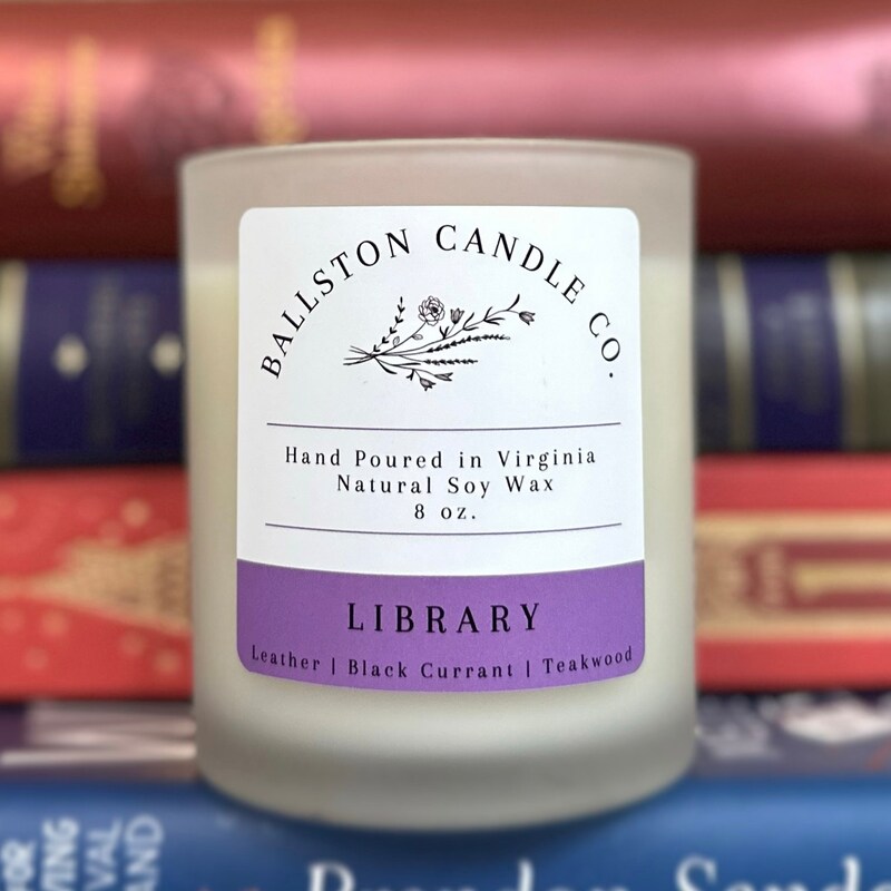 Library Candle - Etsy