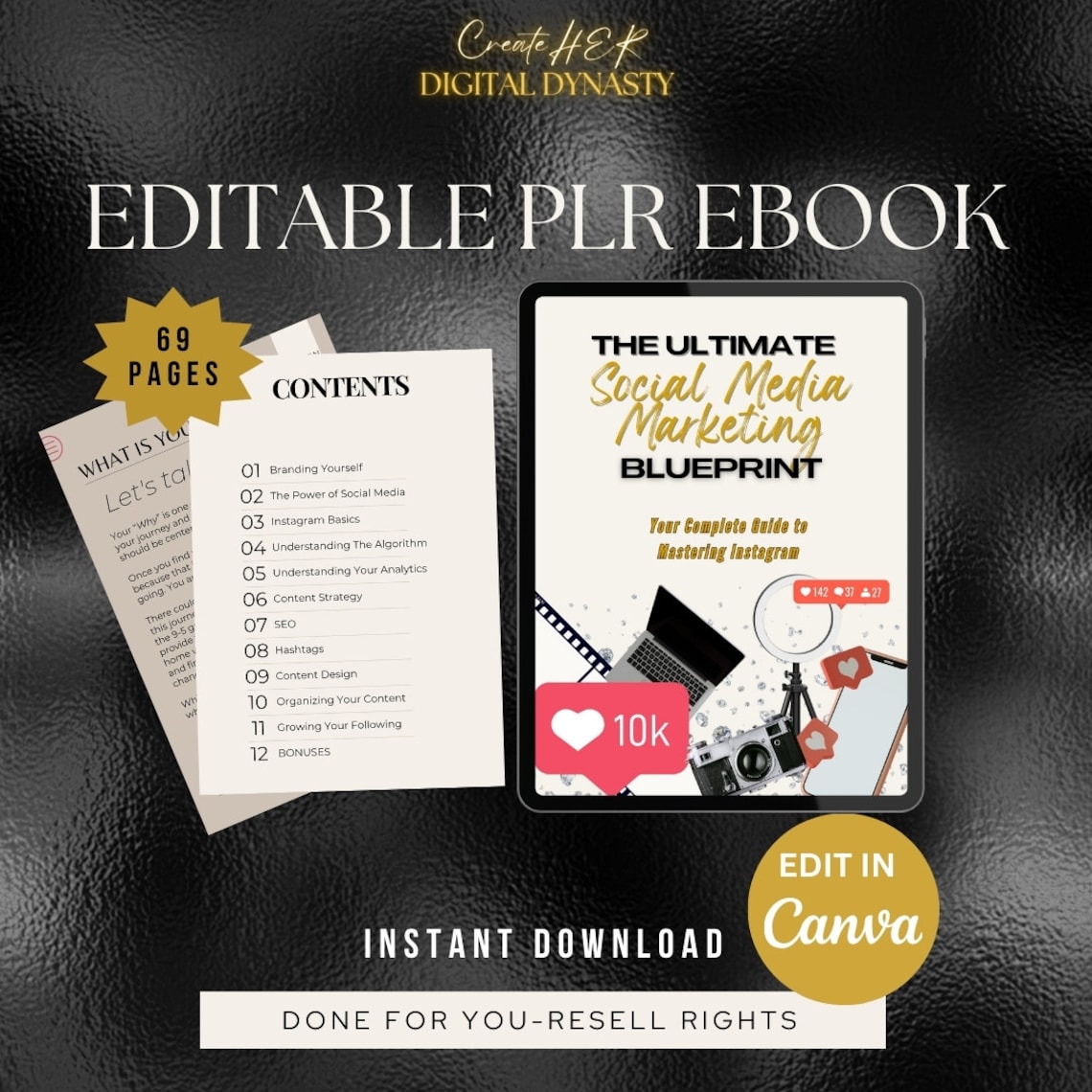 The Ultimate Social Media Marketing Blueprint, PLR, Done for You ...