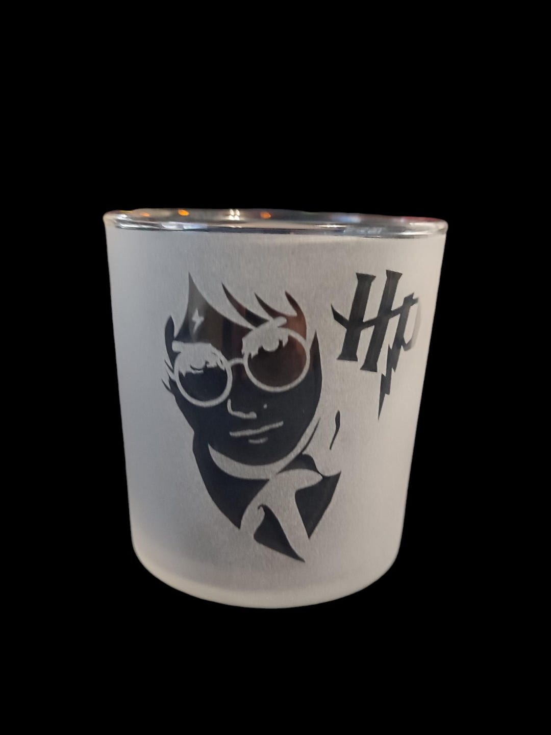 Harry Potter Engraved Whiskey Water Tumbler Glass Unique Designed Gift ...