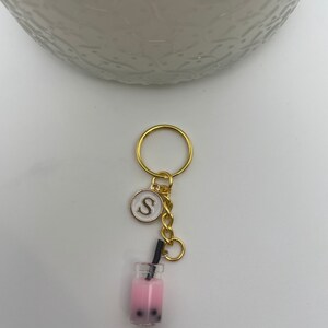Customized Boba Keychain Bubble Tea Keychain Milk Tea | Etsy