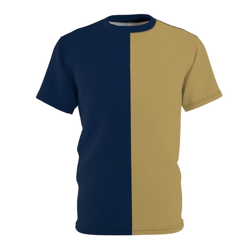 Blue and Gold Sweat Shirt - Etsy