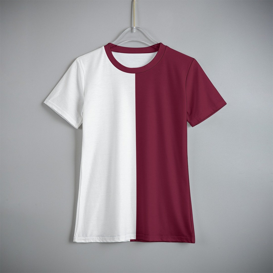 Kid's Half and Half Split T-shirt - Etsy