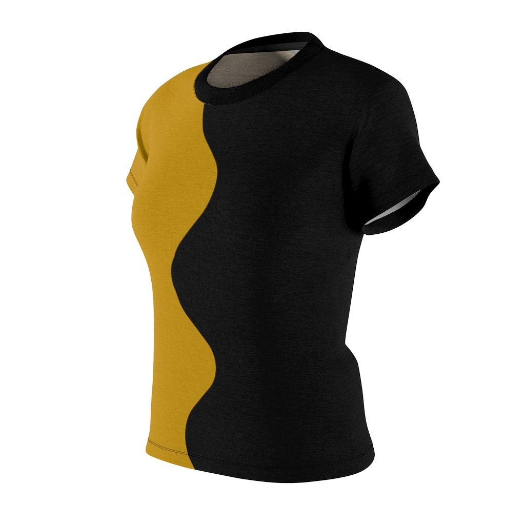 Women's Split, Half and Half, T-shirt Divided Shirt - Etsy