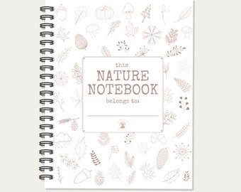Nature Journal for Kids Charlotte Mason Nature Study Sketchbook ...