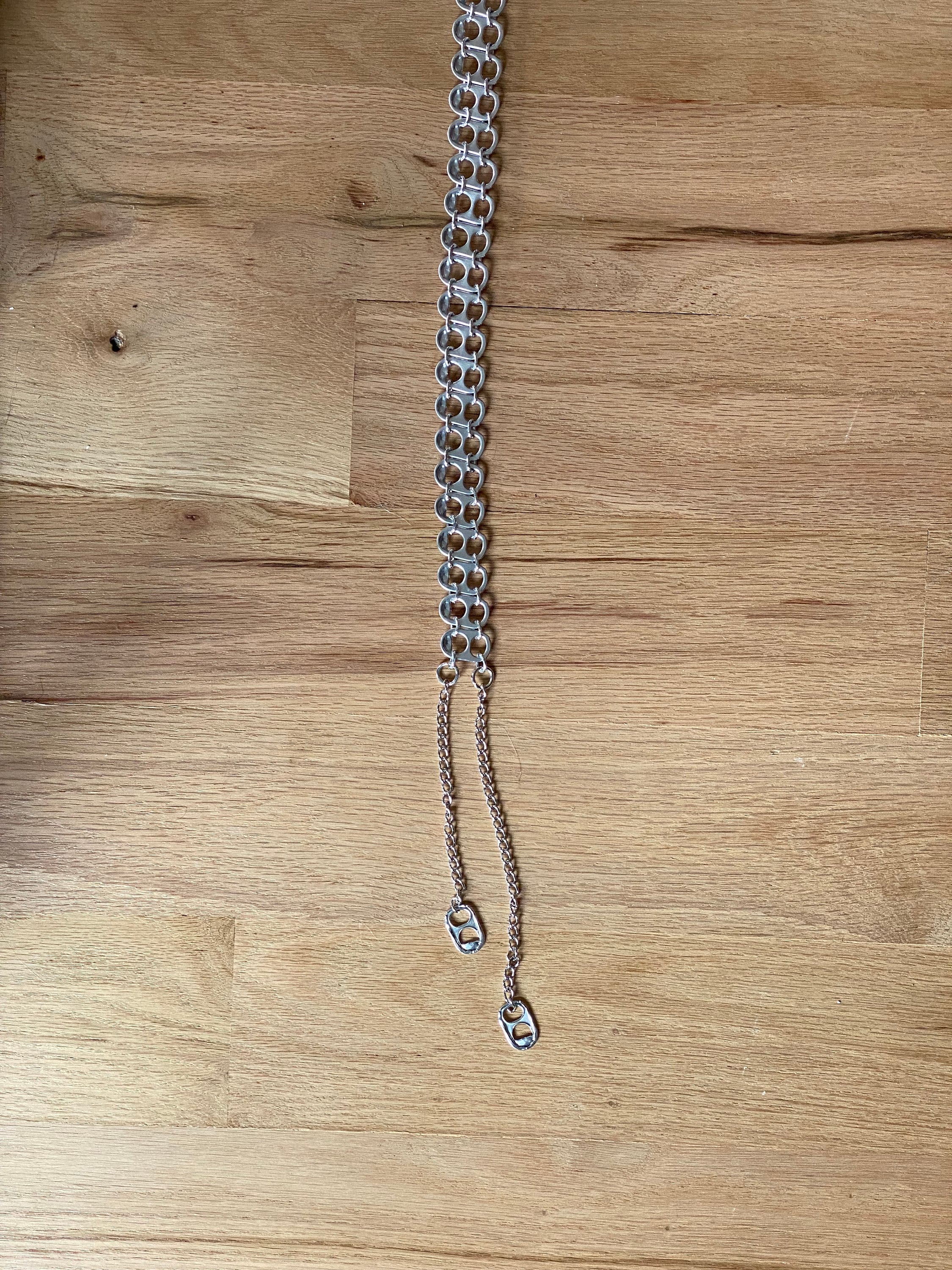 Handmade Tab Chain Belt - Etsy