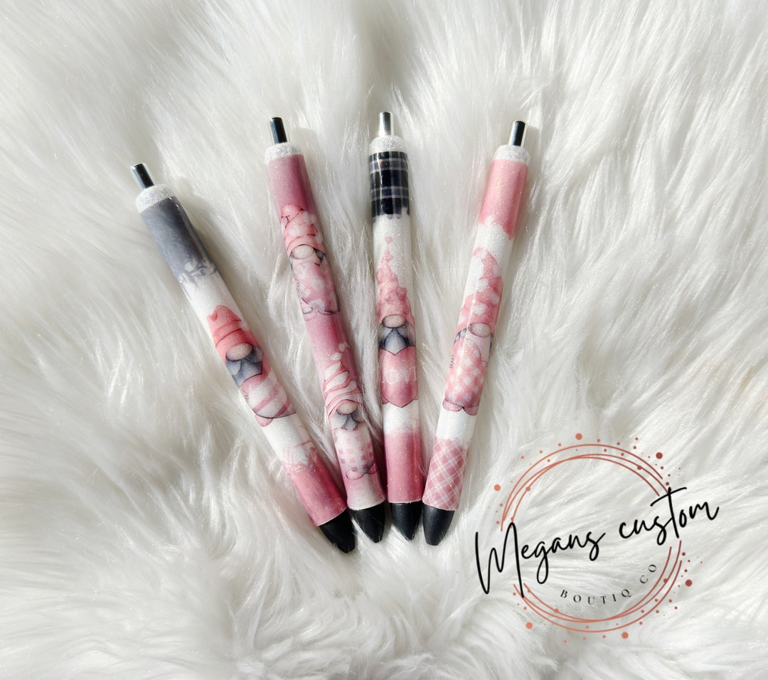 Gnome Resin Valentine's Day Pens, Inc Joy Pens, Black in Pens, Refillable Pens - Etsy