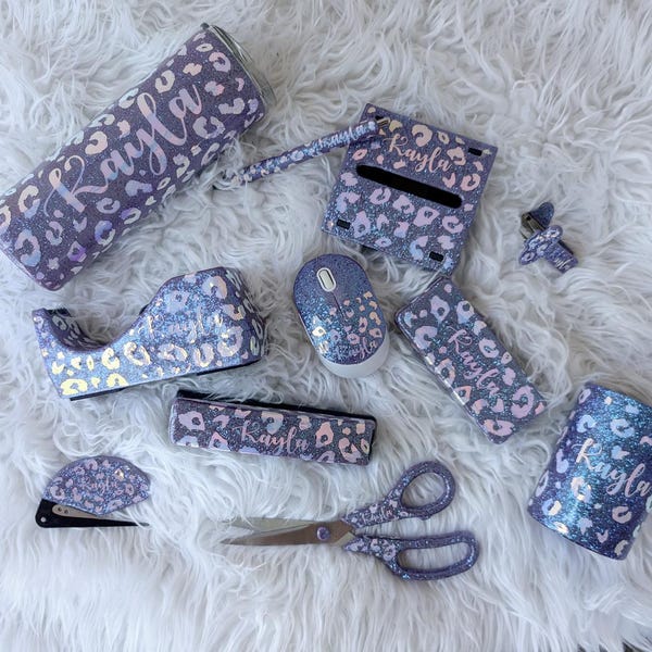 Animal Print Desk Organizer - Etsy