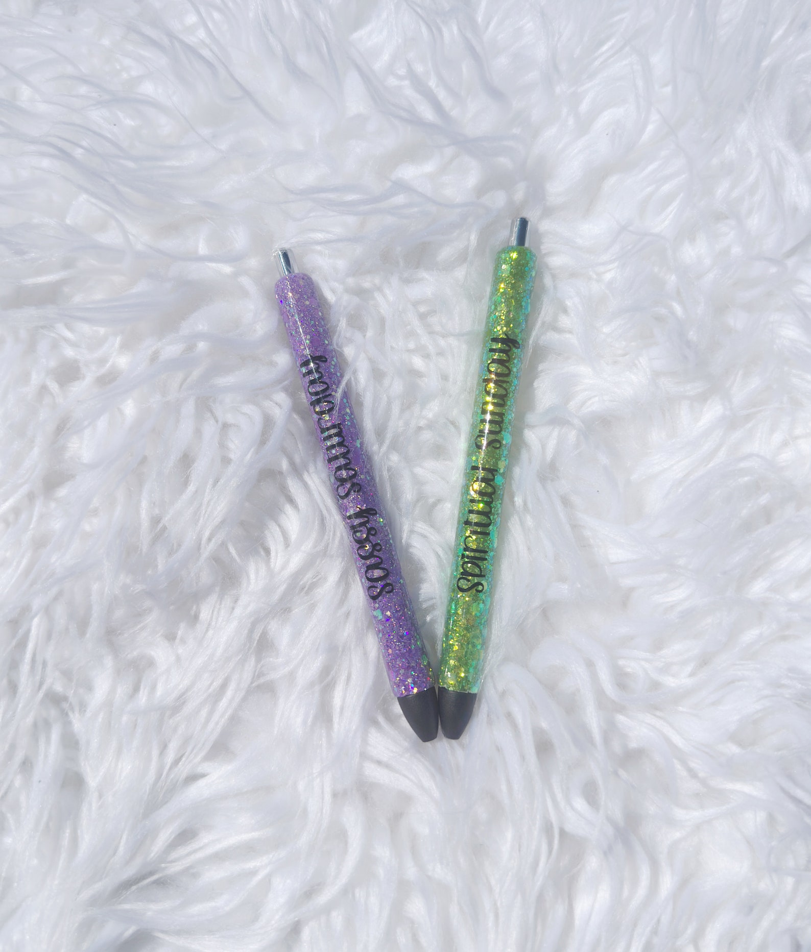 Days of the Week Glitter Epoxy Pens | Fun PG Rated Weekday Pen Set ...