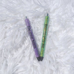 Days of the Week Glitter Epoxy Pens | Fun PG Rated Weekday Pen Set ...