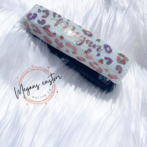 Personalized Custom Cheetah Glittered Resin Staplers - Etsy