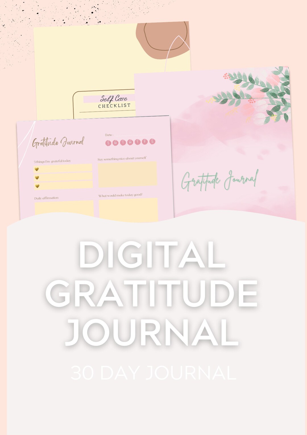 Digital Gratitude Journal - Etsy
