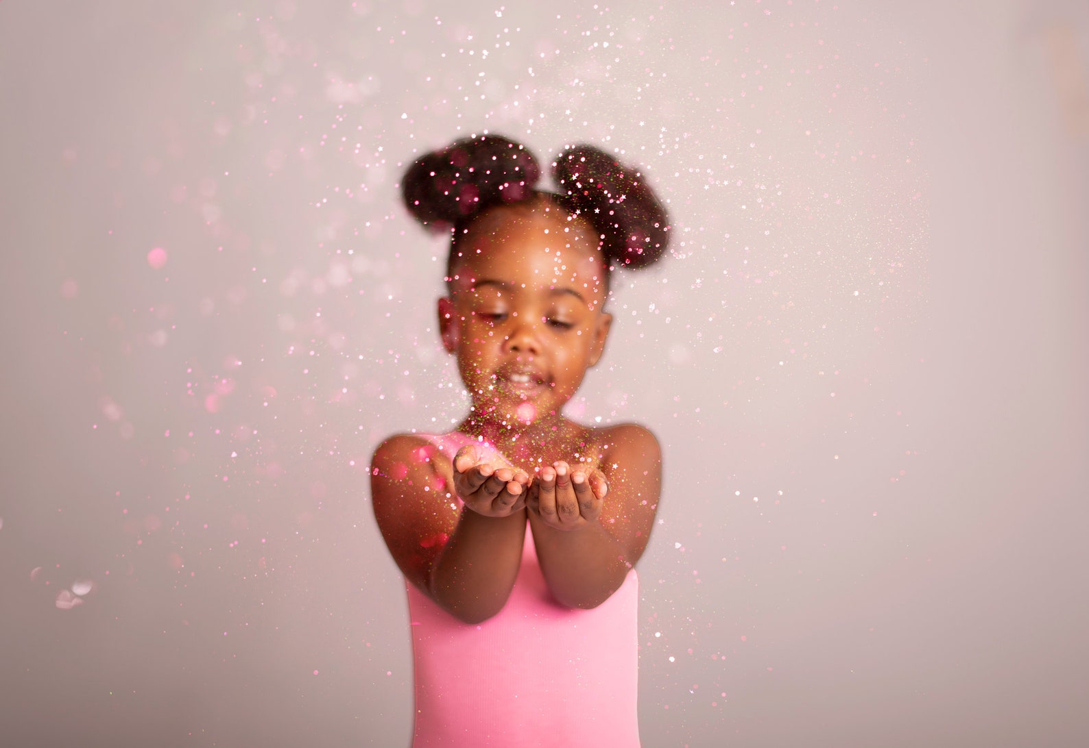 73 Pink Glitter Photoshop Overlays, Bokeh Lights, Blow, Magical ...