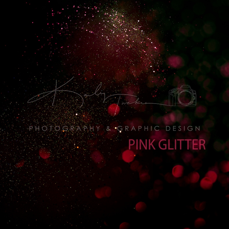 73 Pink Glitter Photoshop Overlays Bokeh Lights Blow - Etsy