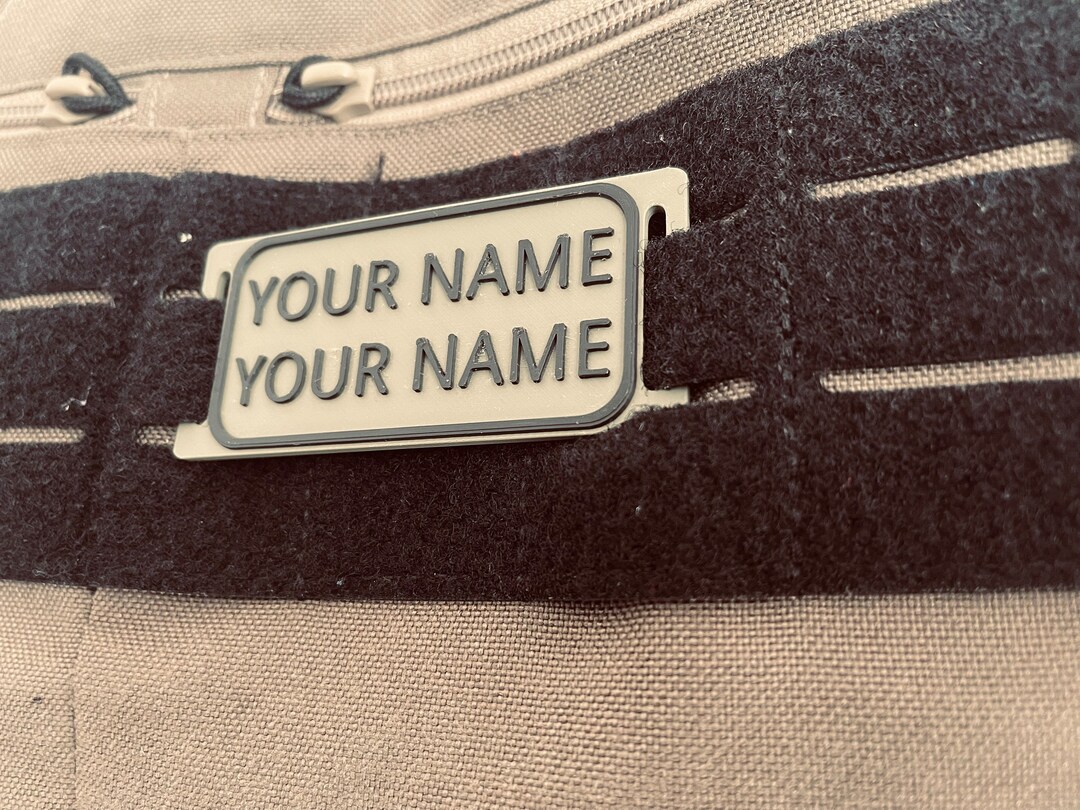 Your Name MOLLE Patch - Etsy