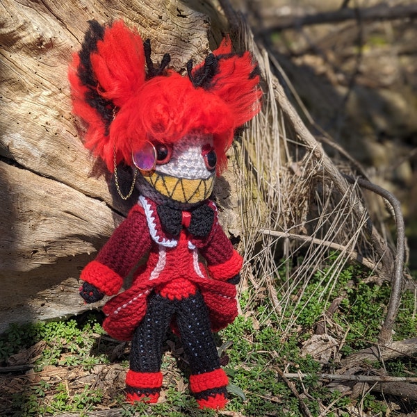 Hazbin Hotel Crochet Alastor - Etsy