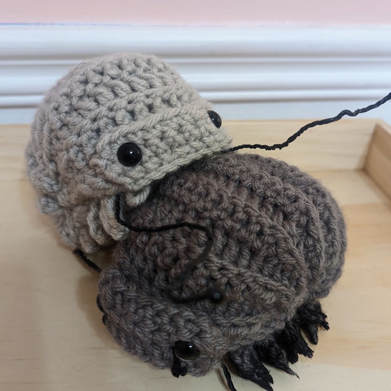 Crochet Roll-up Isopod Pattern - Etsy Canada