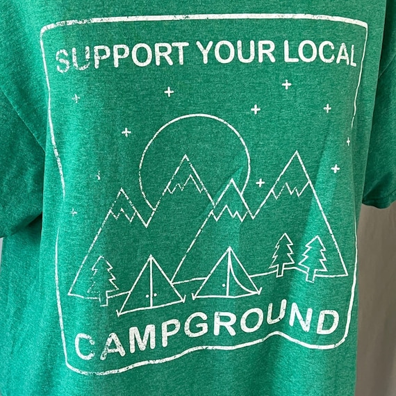 Vintage Support Your Local campground fruit of the lo… - Gem