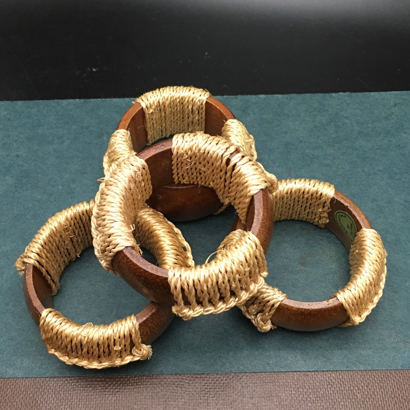 Rope Napkin Rings - Etsy