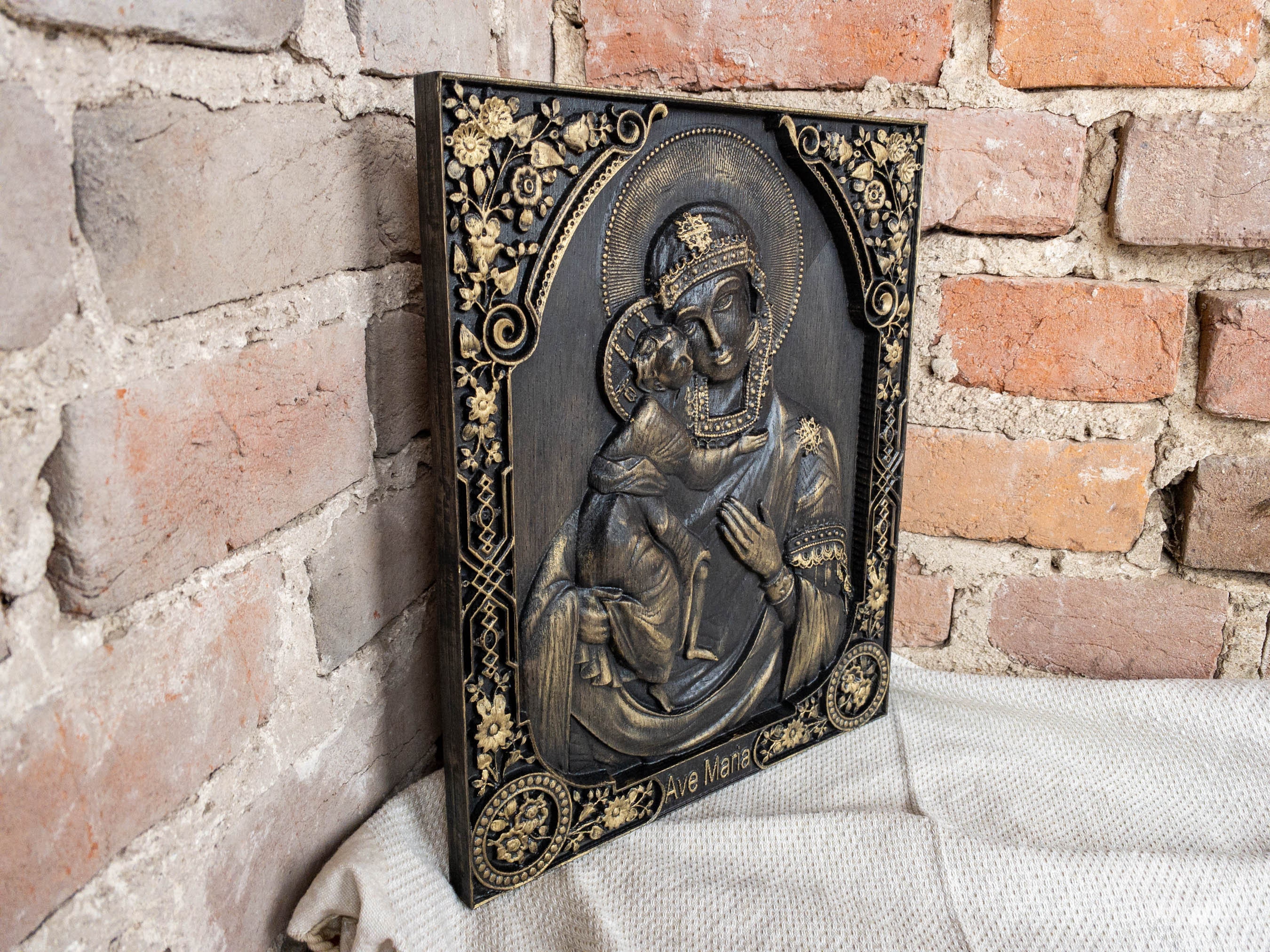 Blessed Virgin Mary, Catholic Icon, Orthodox Icon, Mother Mary Statue ...