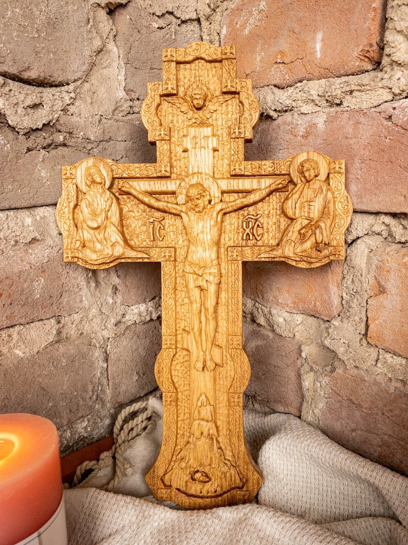 Crucifix Wall Catholic, Wooden Crucifix Wall, Catholic Crucifix, Wall ...
