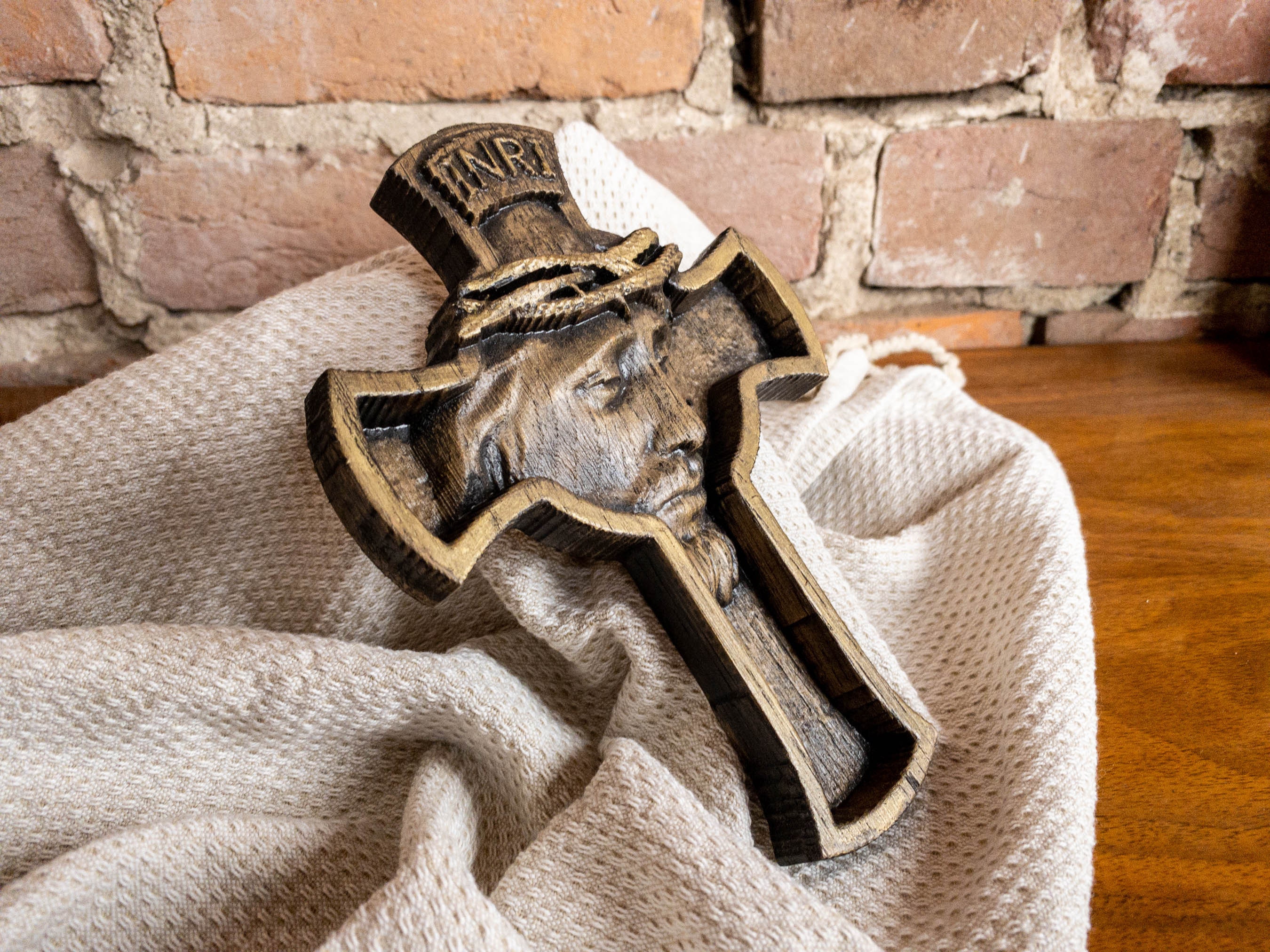 Wooden Crucifix Jesus Christ Cross Crucifix Wall - Etsy