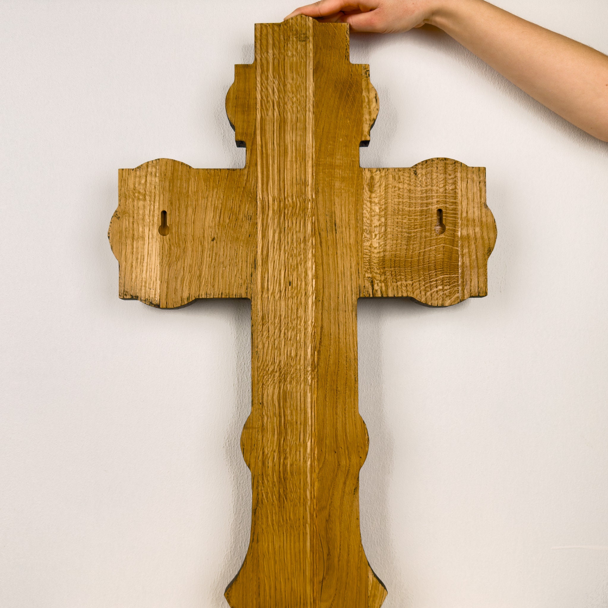 Wall Cross 27.60, Wooden Crucifix, Orthodox, Wooden Cross Jesus, Wood ...