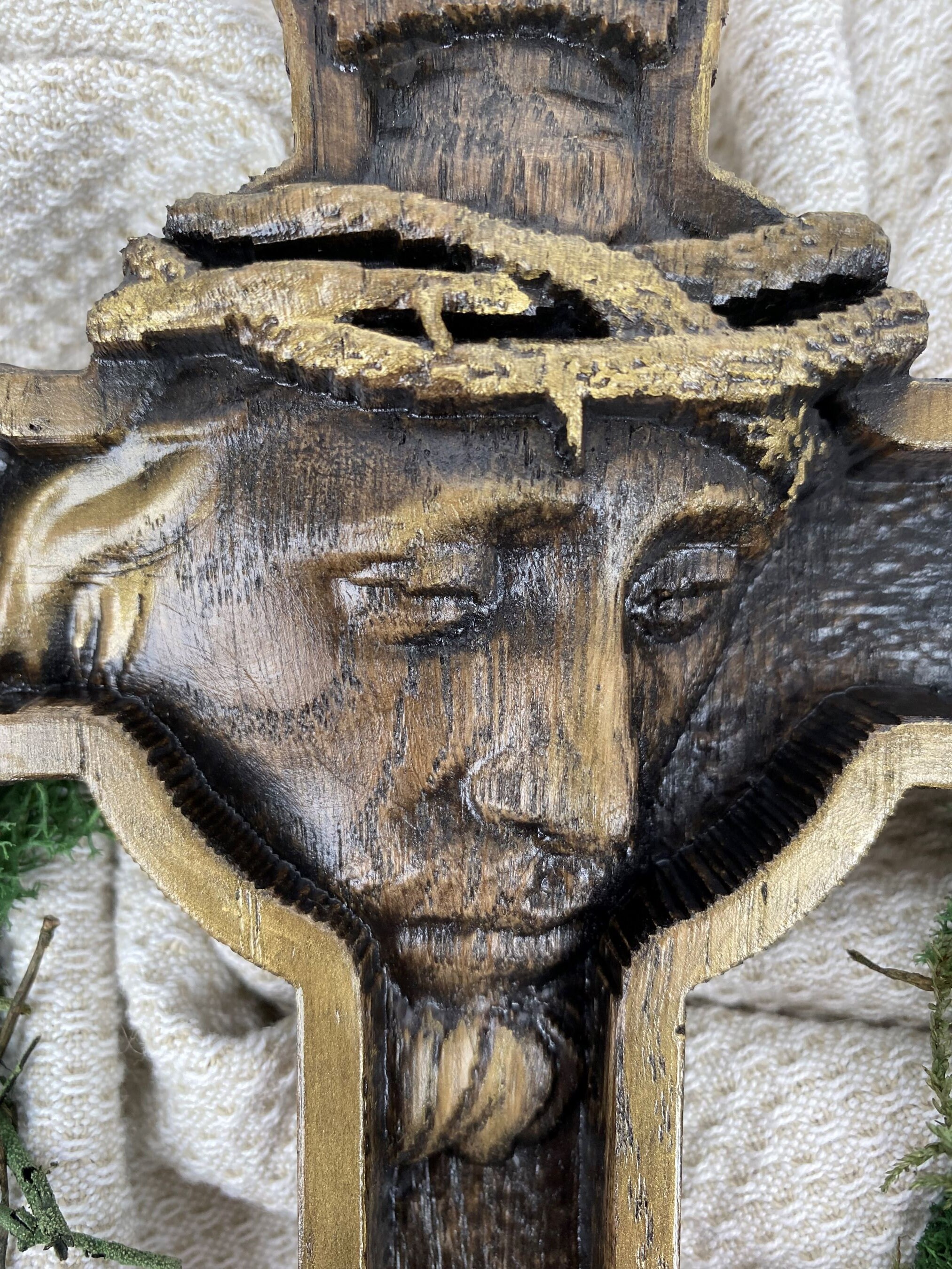 Wooden Crucifix Jesus Christ Cross Crucifix Wall - Etsy