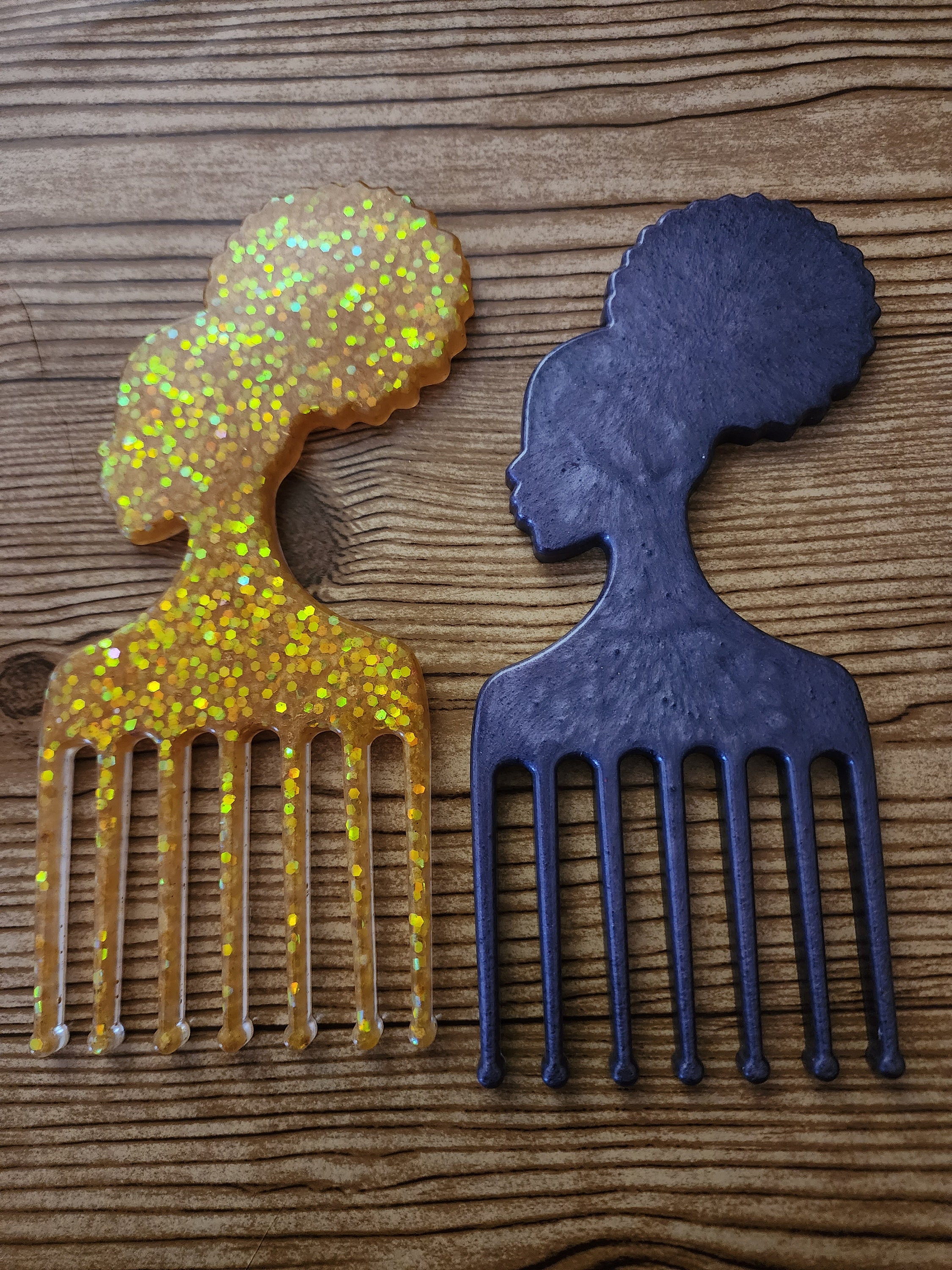 Afro Female Comb 2 - Etsy