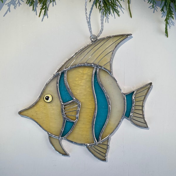 Stained Glass Fish - Etsy