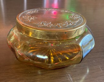 Powder Puff Jar - Etsy