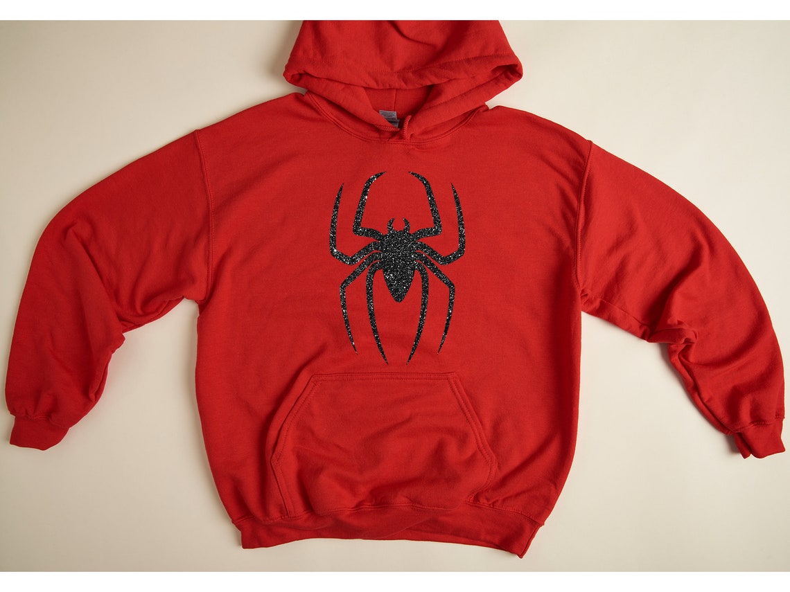 Glitter Spider Sweatshirt Spider Lover Hoodie Spider Lover - Etsy