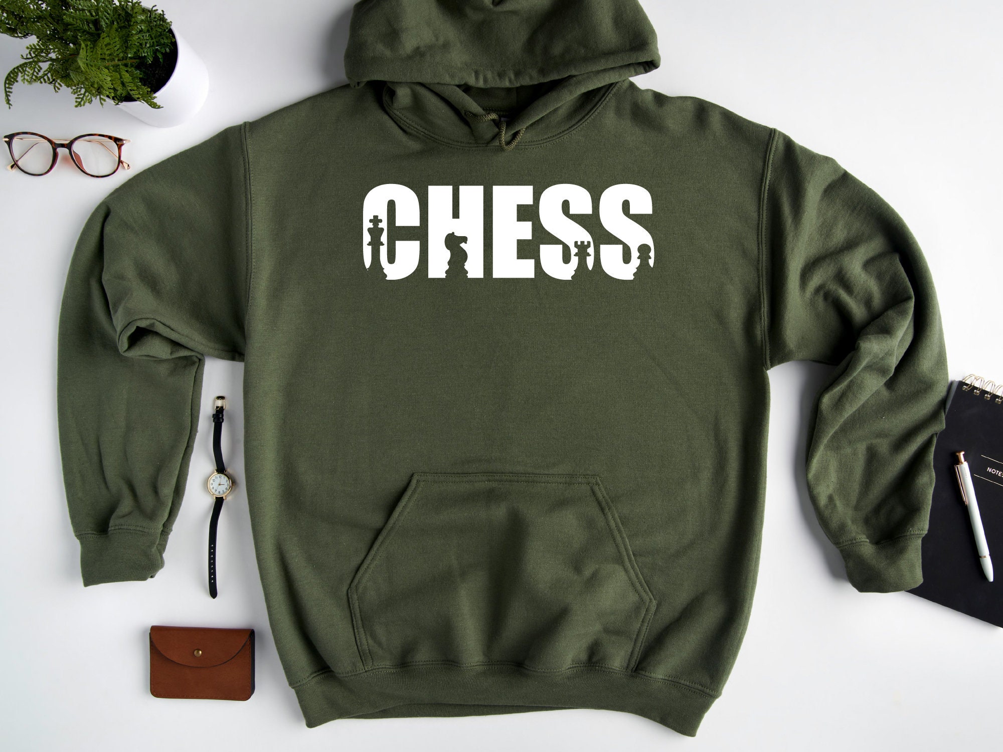 Chess Hoodie Chess Lover Hoodie Chess Player Gift Chess | Etsy