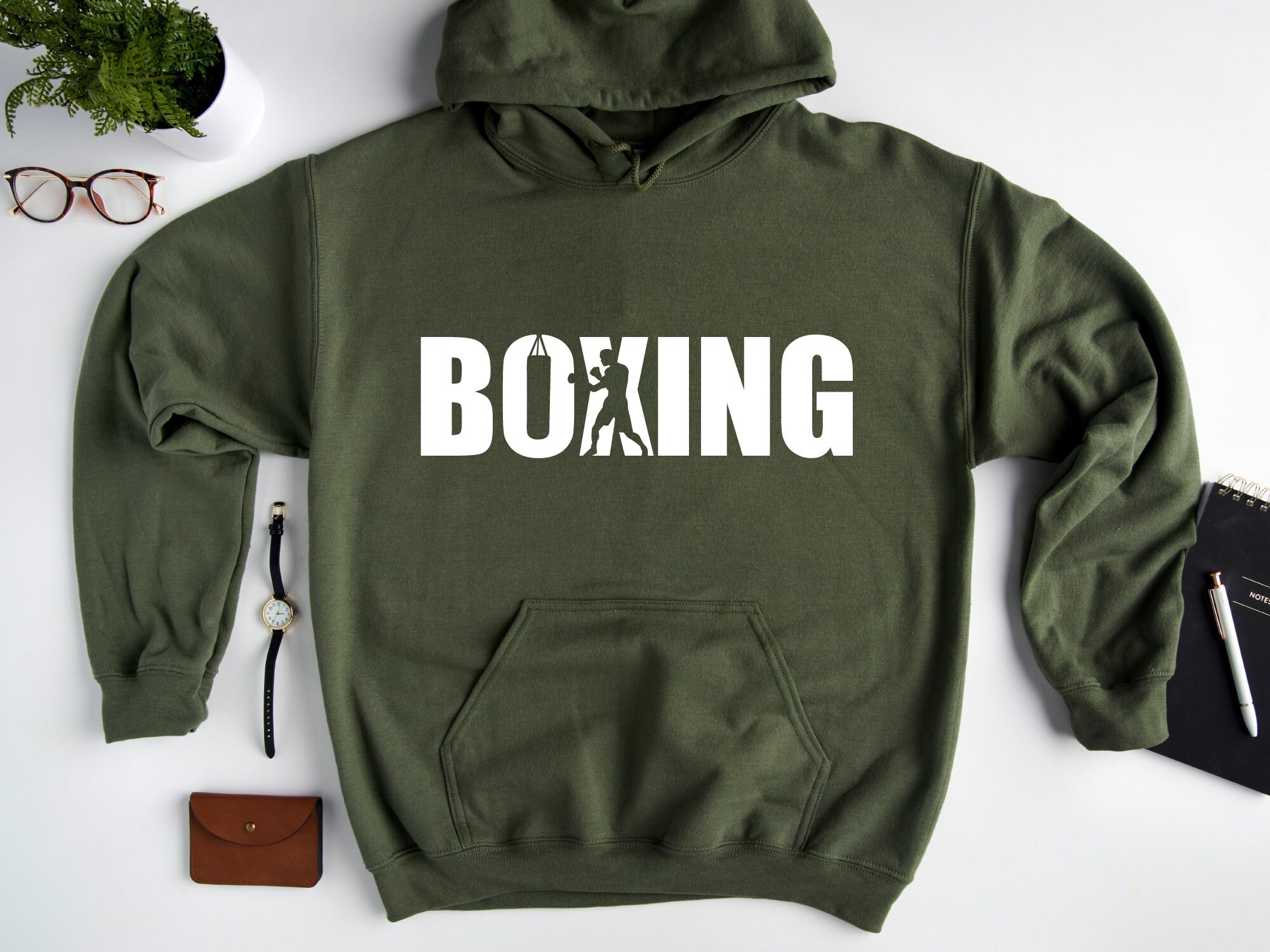 Boxing Hoodie Sweatshirt, Boxer Hoodie, Boxing Lover Gift, Boxing ...