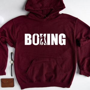 Boxing Hoodie Sweatshirt, Boxer Hoodie, Boxing Lover Gift, Boxing ...
