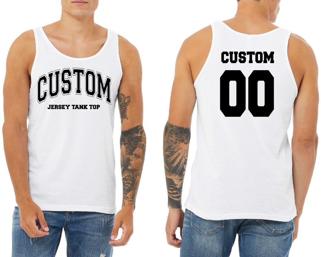 Personalized Tank Top: Custom Design for Men and Women - Unisex Fit - Etsy