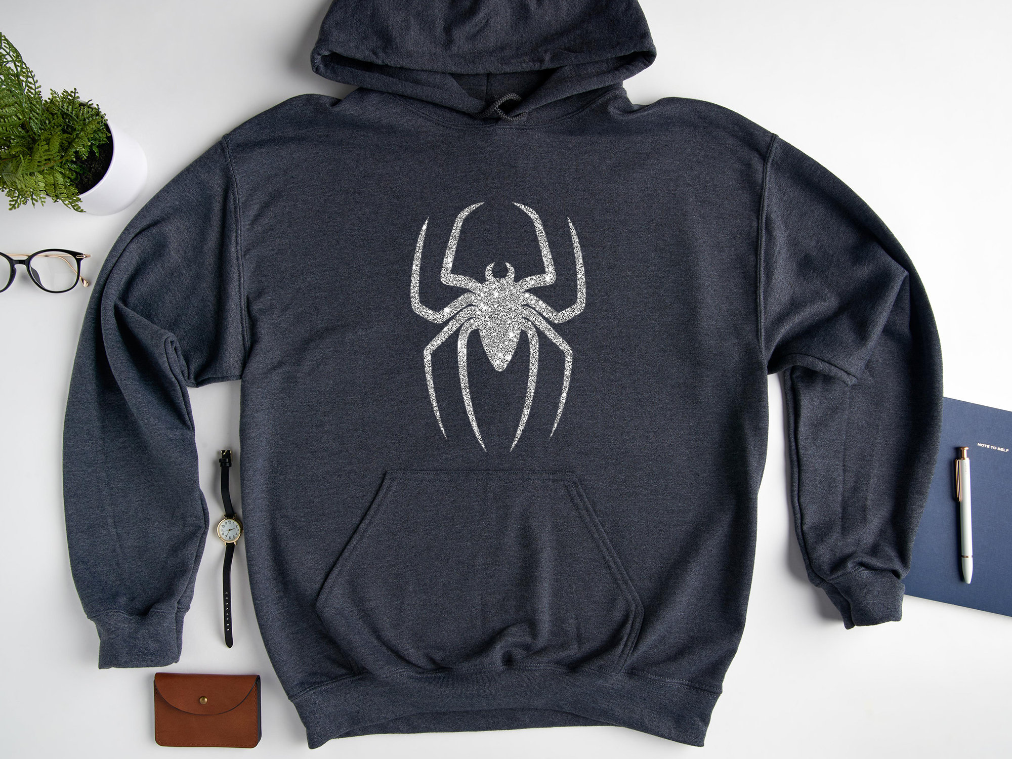 Glitter Spider Sweatshirt Spider Lover Hoodie Spider Lover - Etsy